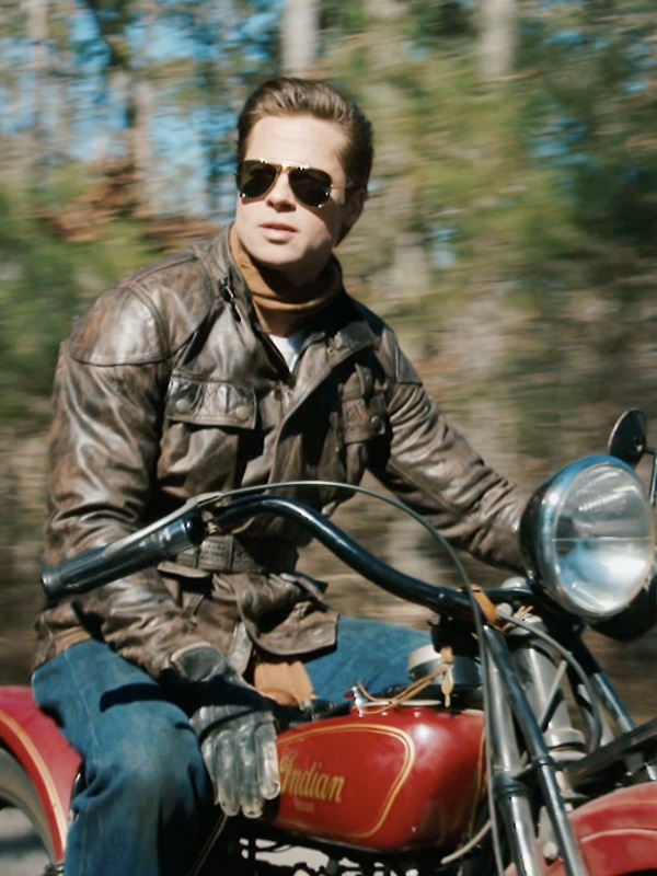 The Curious Case of Benjamin Button Brad Pitt Biker Jacket