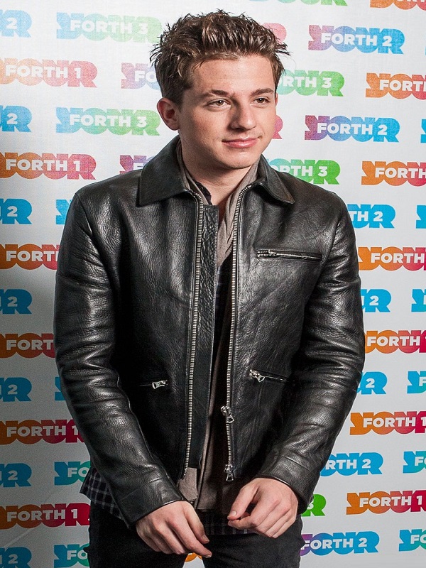 American Singer-Songwriter Charlie Puth Leather Jacket