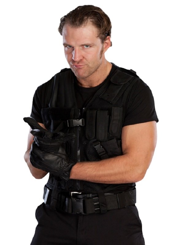 American professional wrestler Dean Ambrose Shield Vest