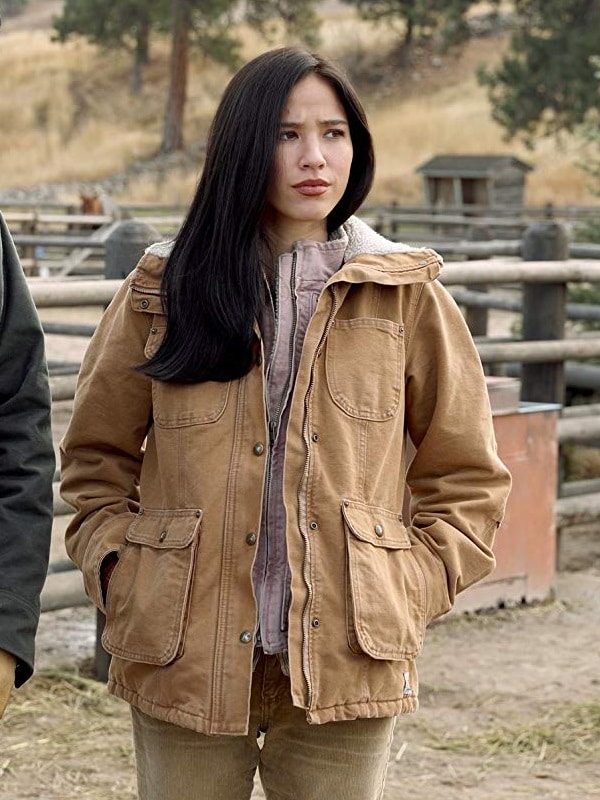 Tv Series Yellowstone Monica Dutton Kelsey Asbille Jacket