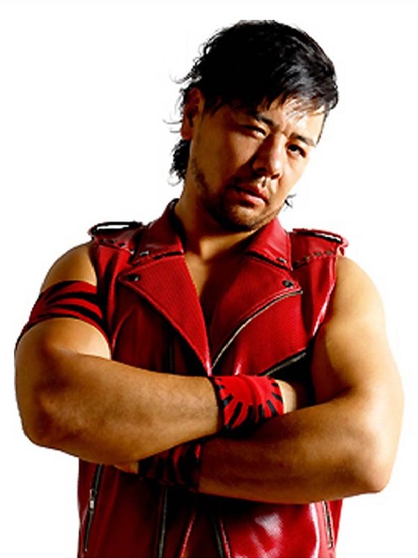 American WWE Wrestler Martial Artist Shinsuke Nakamura Leather Vest