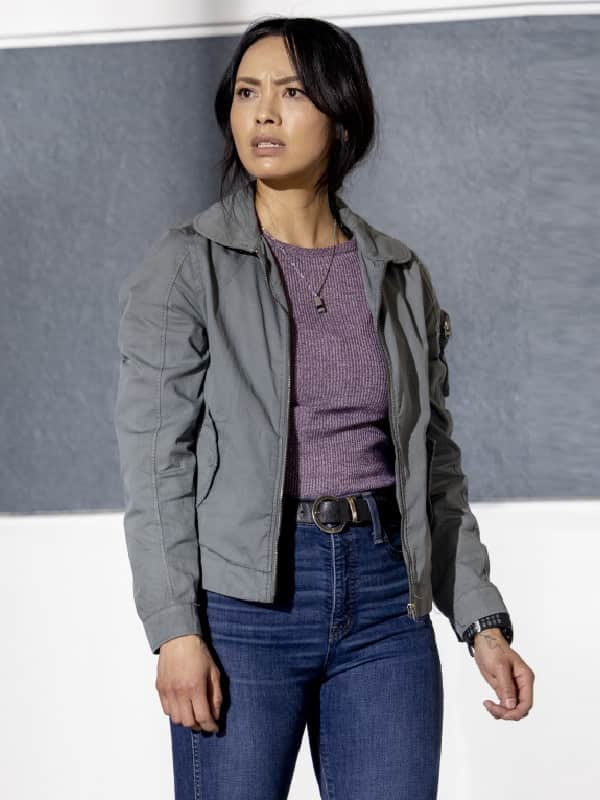 Levy Tran MacGyver Desi Nguyen Gray Jacket