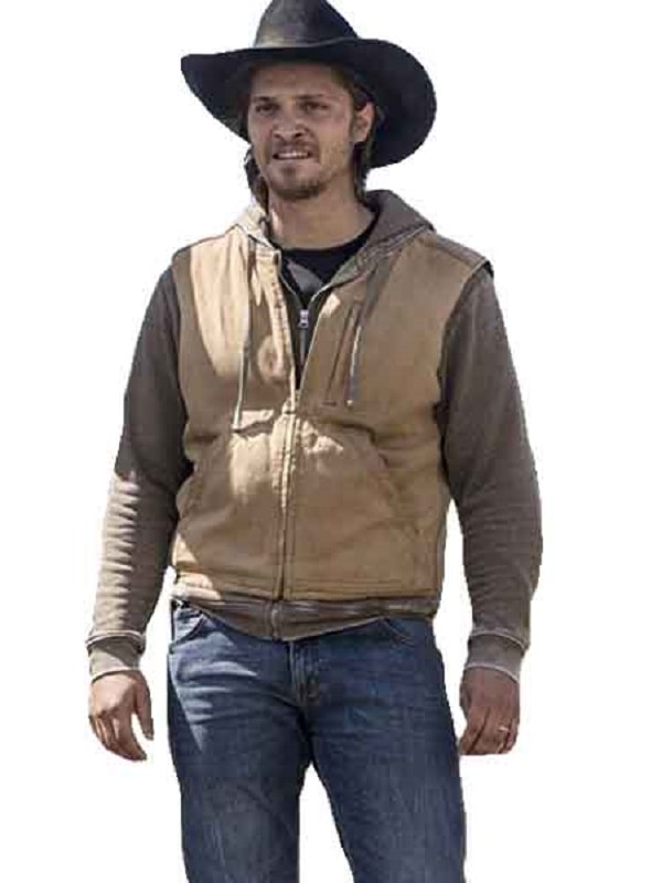 Yellowstone Kayce Dutton Luke Grimes Vest
